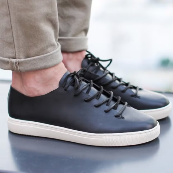 Clae | Shoes | Clae Black Sneakers Minimalist Design Lowtop | Poshmark